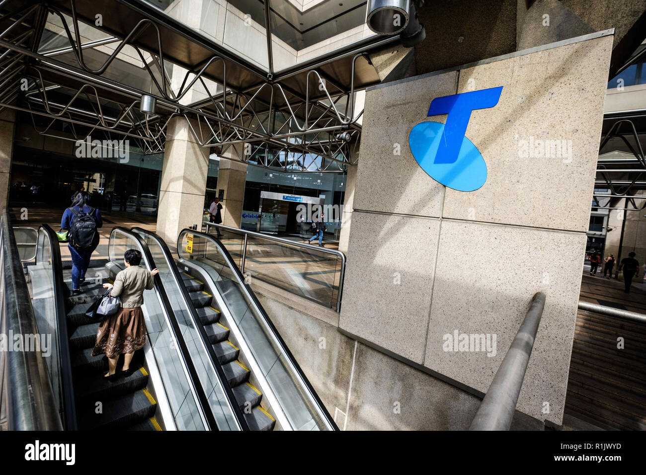 Telstra sign hi-res stock photography and images - Alamy