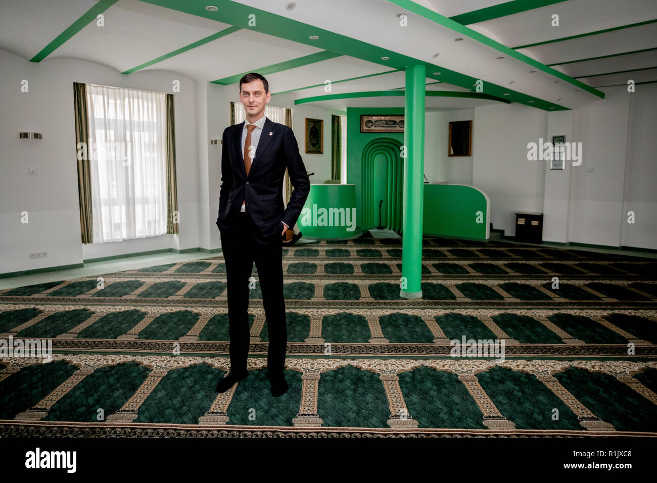 Berlin, Germany. 13th Nov, 2018. Martin Hikel (SPD), district mayor of ...