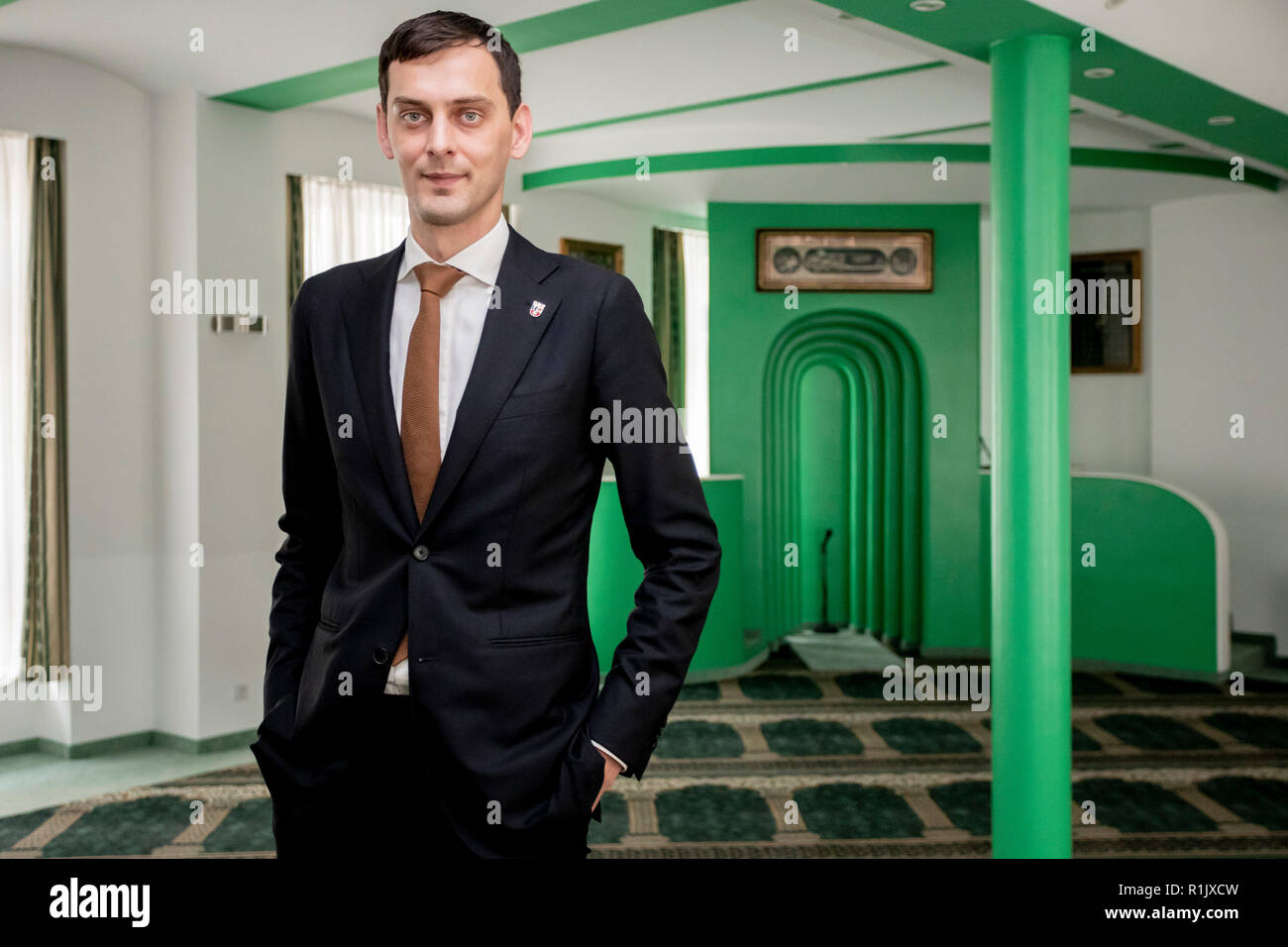Berlin, Germany. 13th Nov, 2018. Martin Hikel (SPD), district mayor of ...