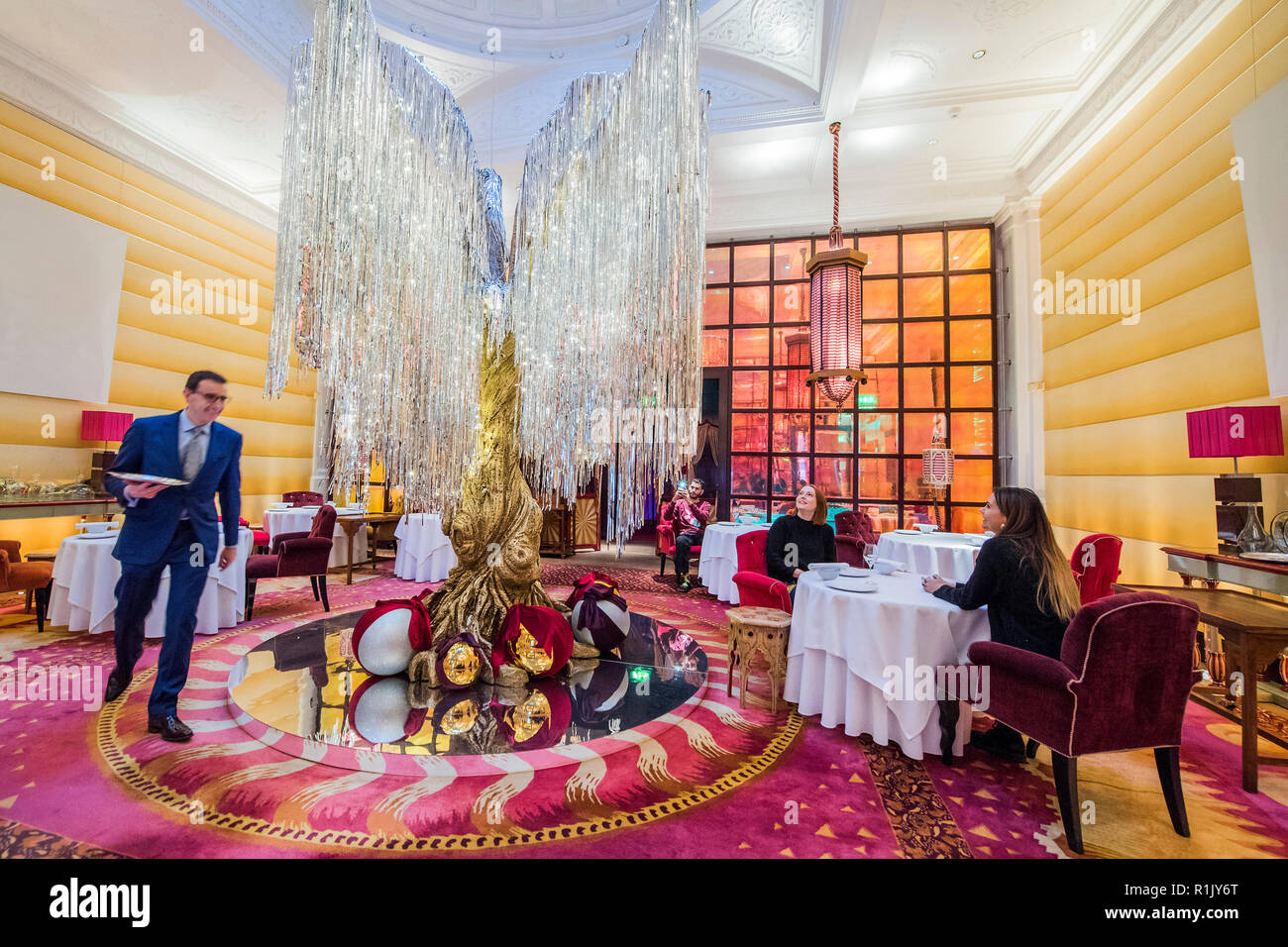 London, UK. 13th Nov 2018. The Christmas Spirit Tree - The Lecture Room ...