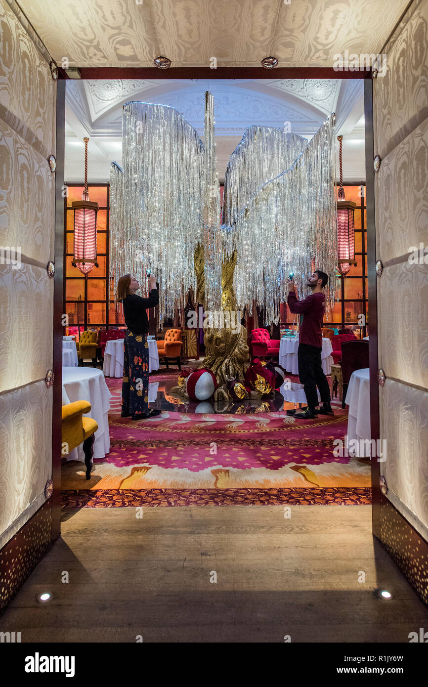 Sketch restaurant london christmas hi-res stock photography and images ...