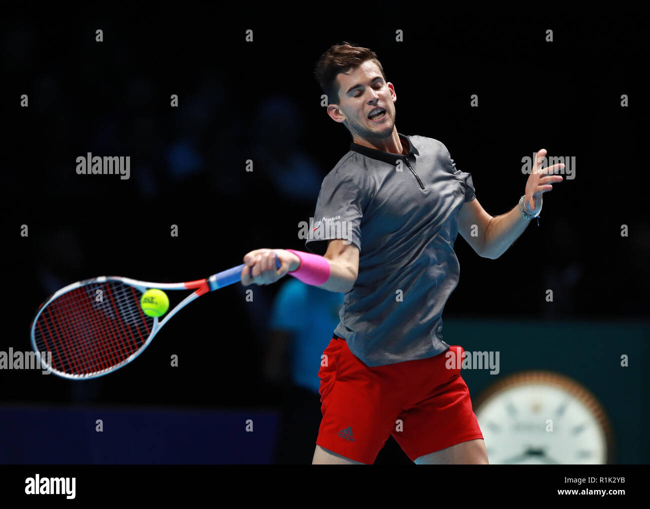O2 Arena, London, England, UK, 13th November 2018. Nitto ATP Tennis ...