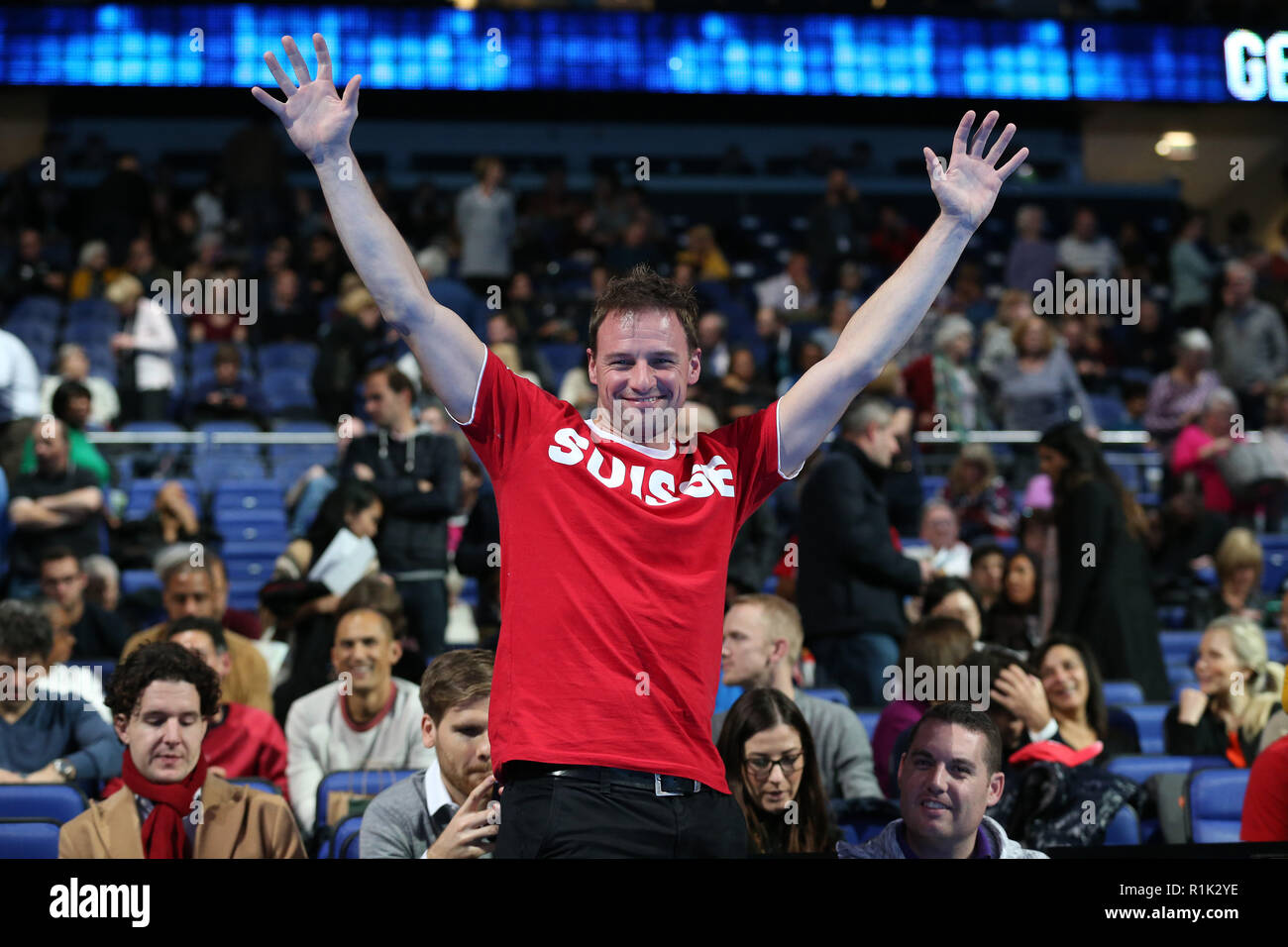 O2 Arena, London, England, UK, 13th November 2018. Nitto ATP Tennis ...