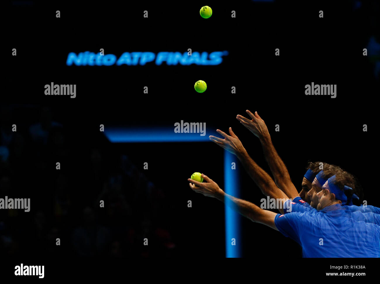 13th November 2018, O2 Arena, London, England; Nitto ATP Tennis Finals ...