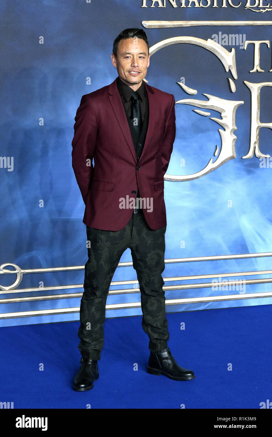 London, UK. 13th Nov, 2018. Simon Wan, Fantastic Beasts: The Crimes of ...