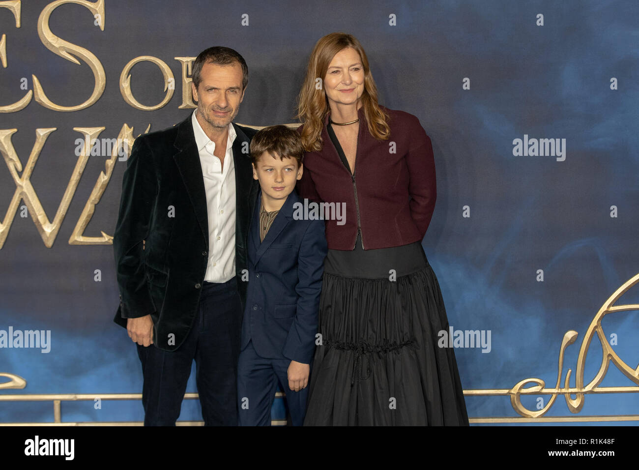 London, 13th Nov, 2018. David Heyman (L) and Rose Uniacke (R) attends ...