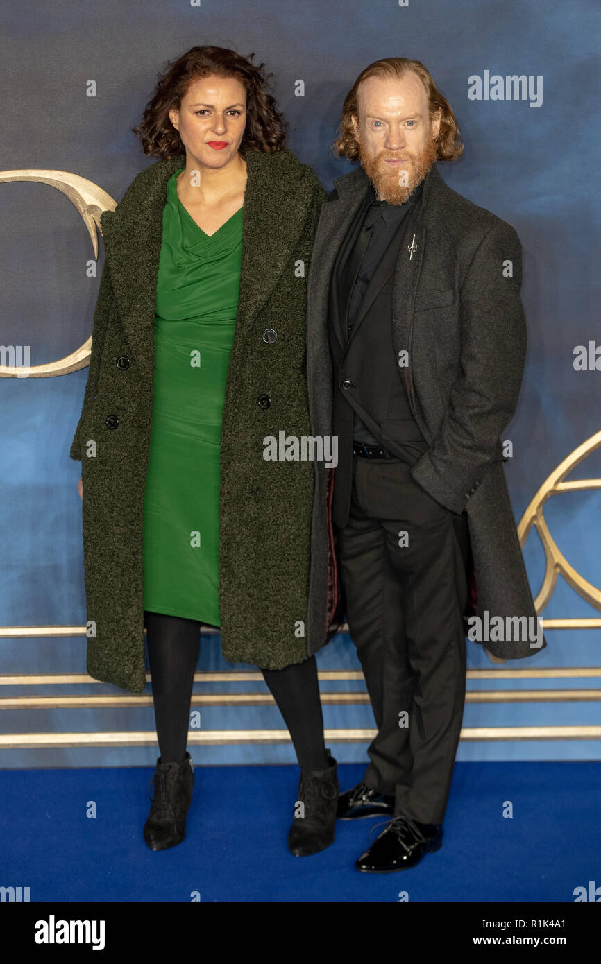 London, 13th Nov, 2018. Samantha Pountain and Simon Meacock attends the ...