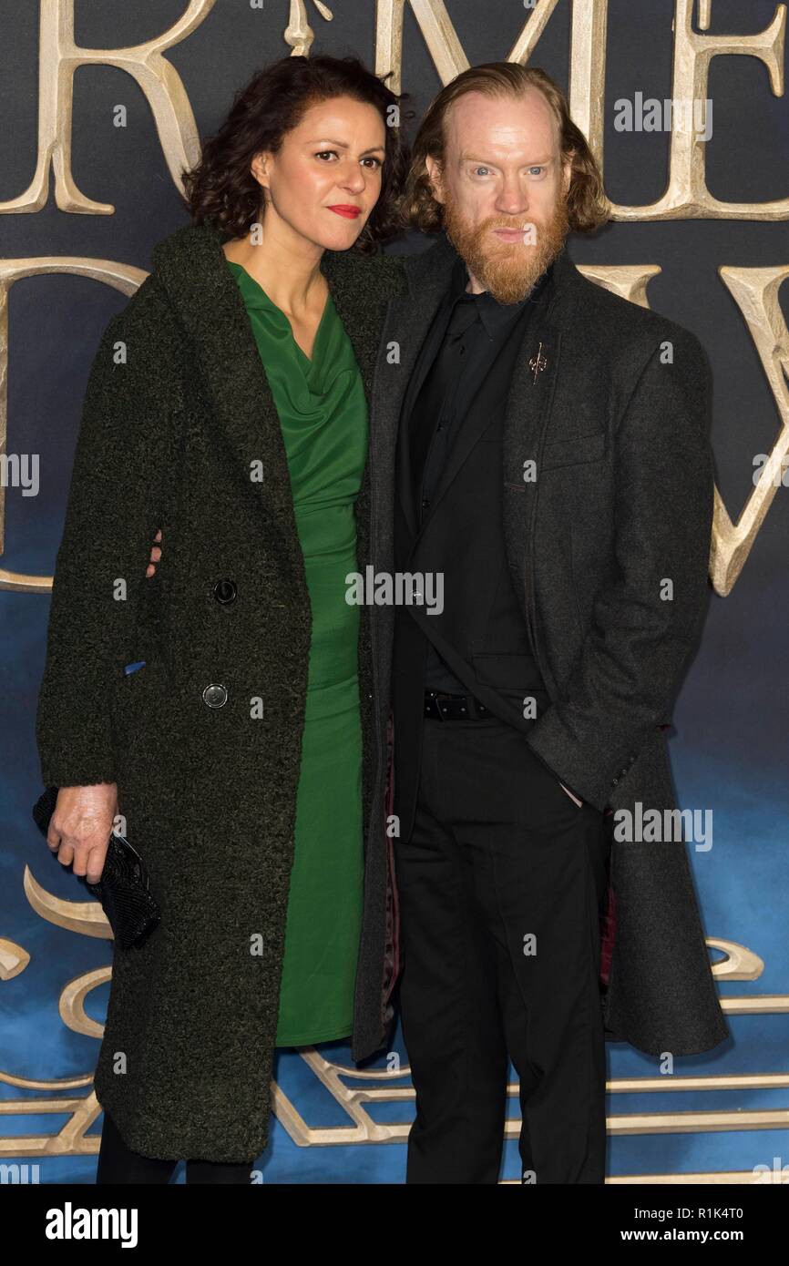 London, UK. 13th Nov, 2018. Samantha Pountain and Simon Maecok attend ...