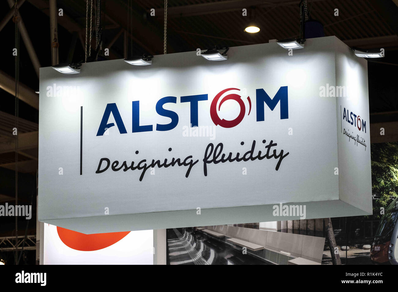 Alstom logo hi-res stock photography and images - Alamy