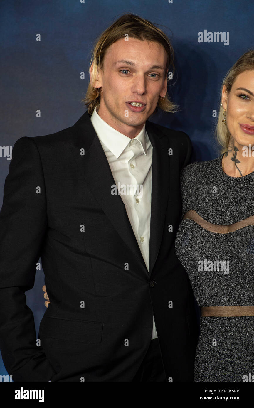 LONDON, ENGLAND - NOVEMBER 13: Jamie Campbell Bower attends the UK ...