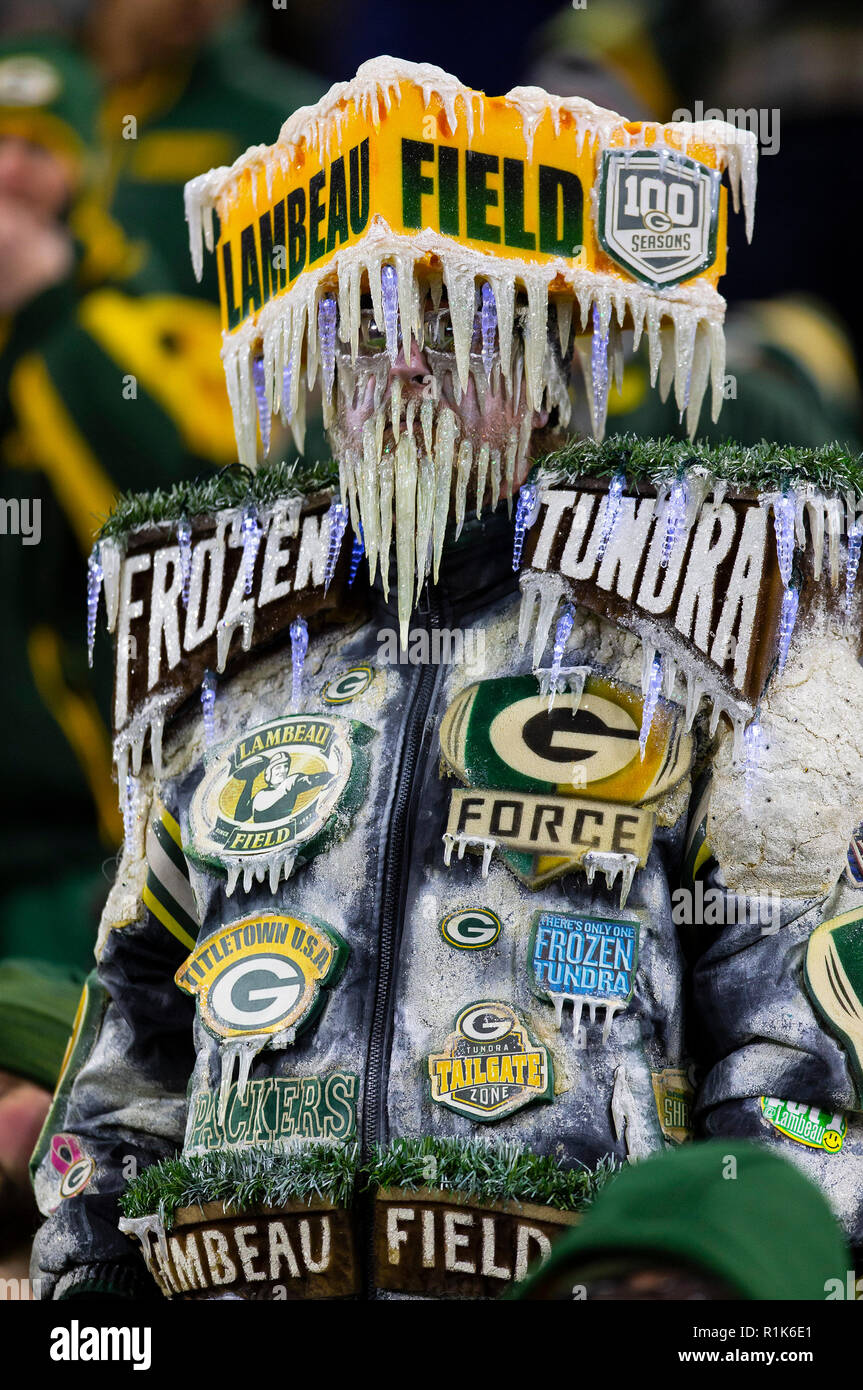 Green bay packers fan hi-res stock photography and images - Alamy