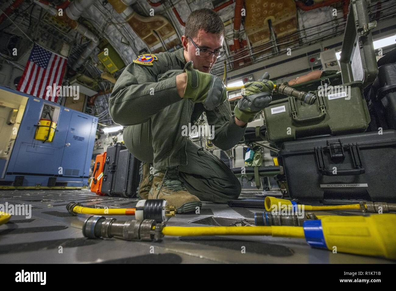 U.S. Air Force Senior Airman Timothy D. Congo, an aeromedical ...