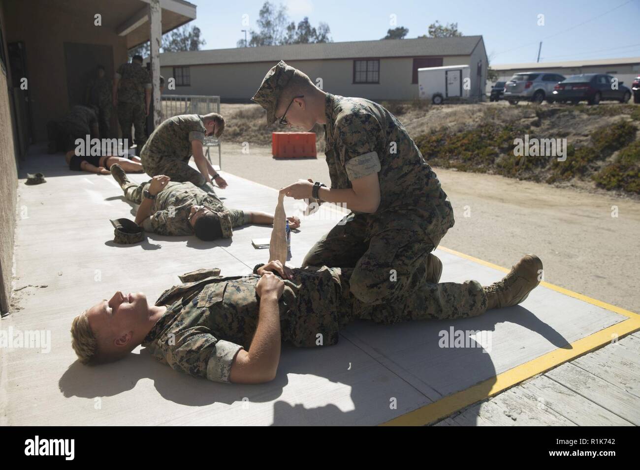 Lance Cpl. Ryan Pirozzoli, military police officer with the Provost ...