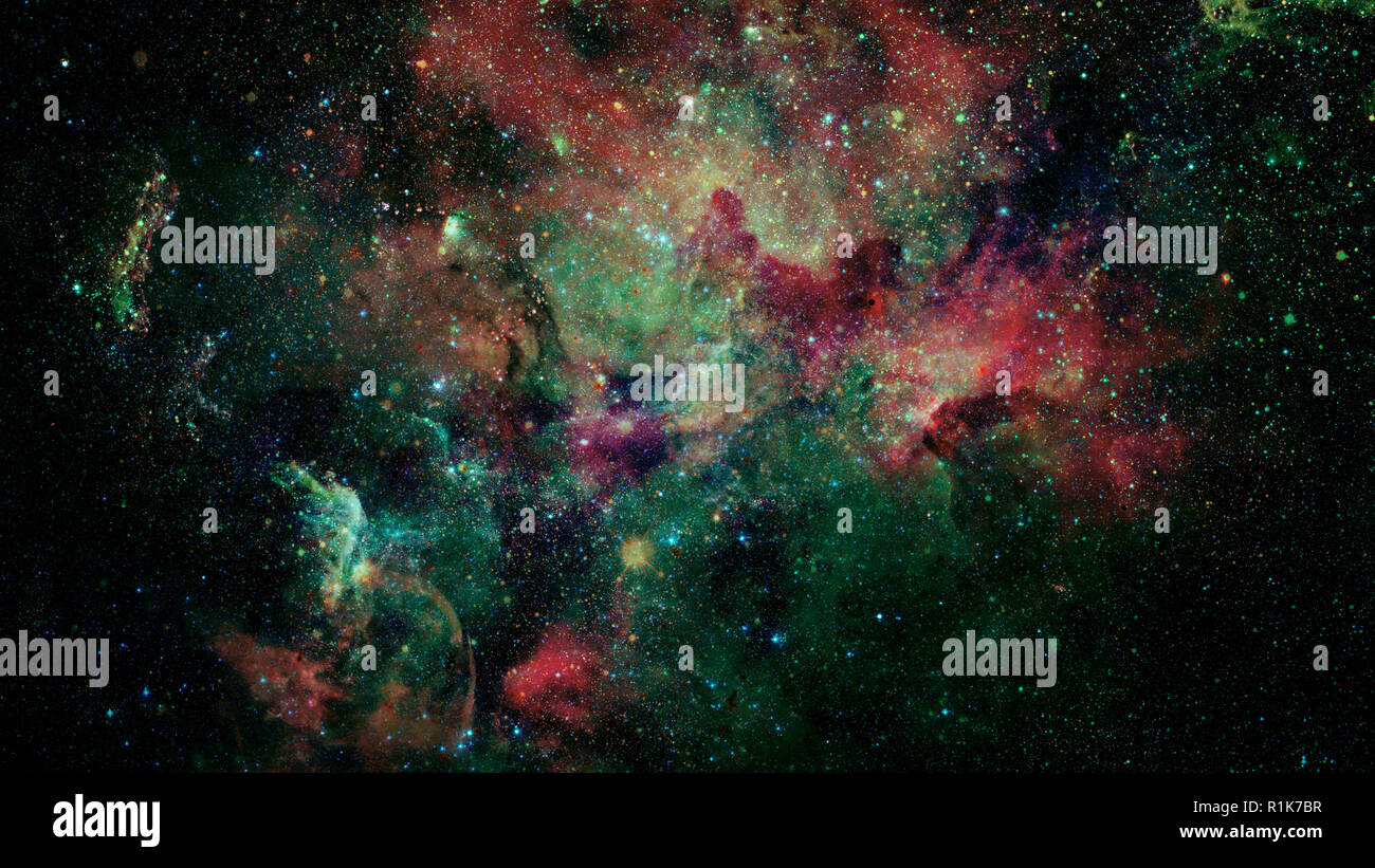 Galaxy and nebula. Solar system. Elements of this Image Furnished by ...