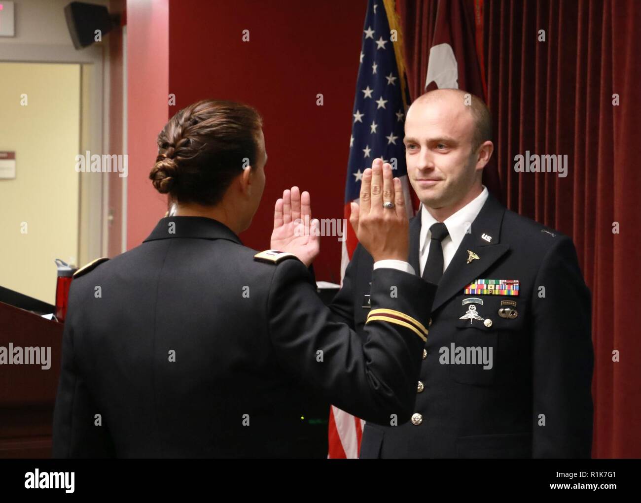 1st Lt. Chad Boone, an Interservice Physician Assistant Program student ...
