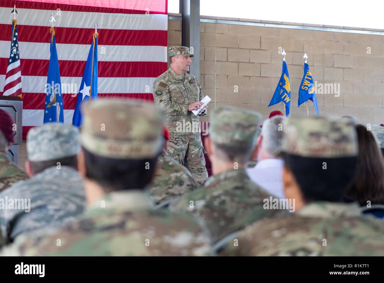 Major General Timothy J. Leahy, Second Air Force, commander, Keesler ...