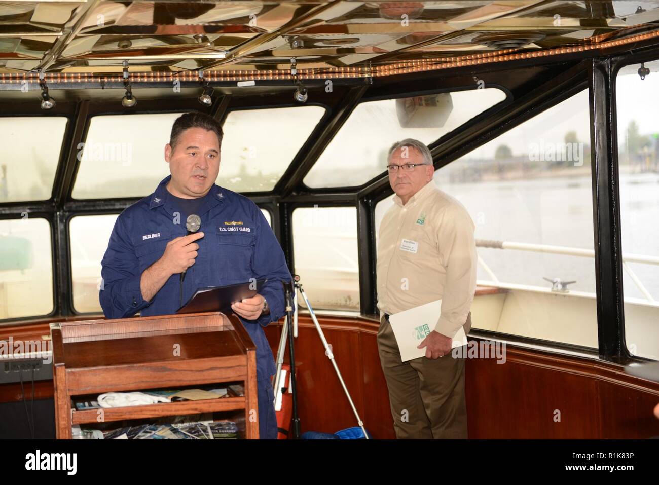 Capt. David Berliner, deputy commander Coast Guard Sector Columbia ...
