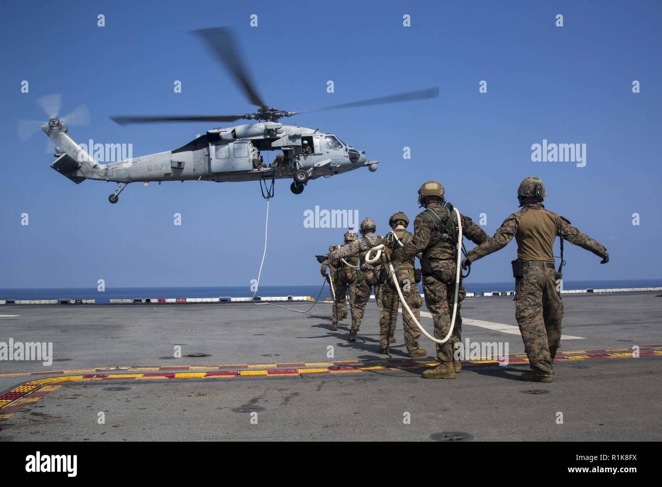 Marines with the 31st Marine Expeditionary Unit’s Amphibious ...