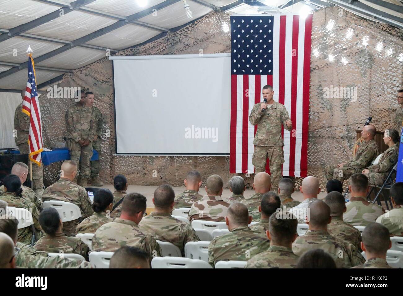 U.S. Air Force Lt. Col. Michael Coyle, 243rd Air Traffic Control ...