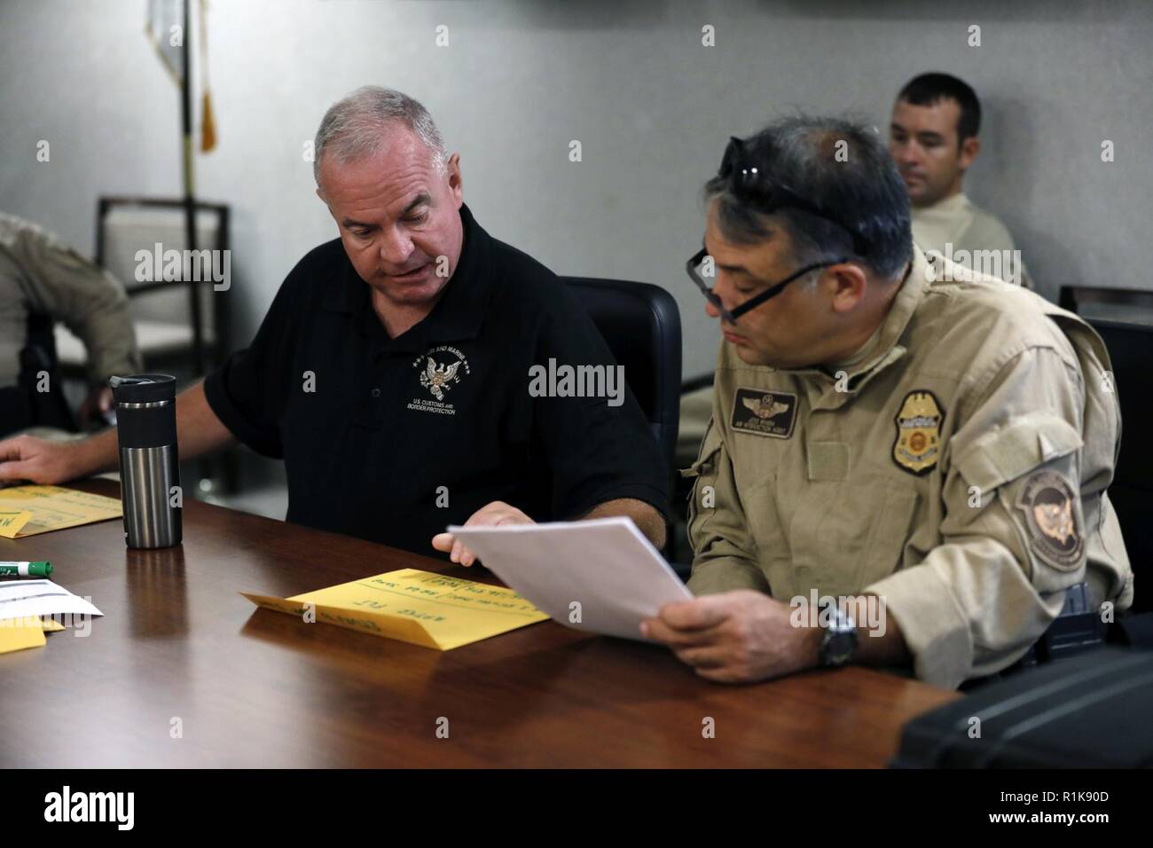 U.S. Customs and Border Protection Air and Marine Operations aircrews ...