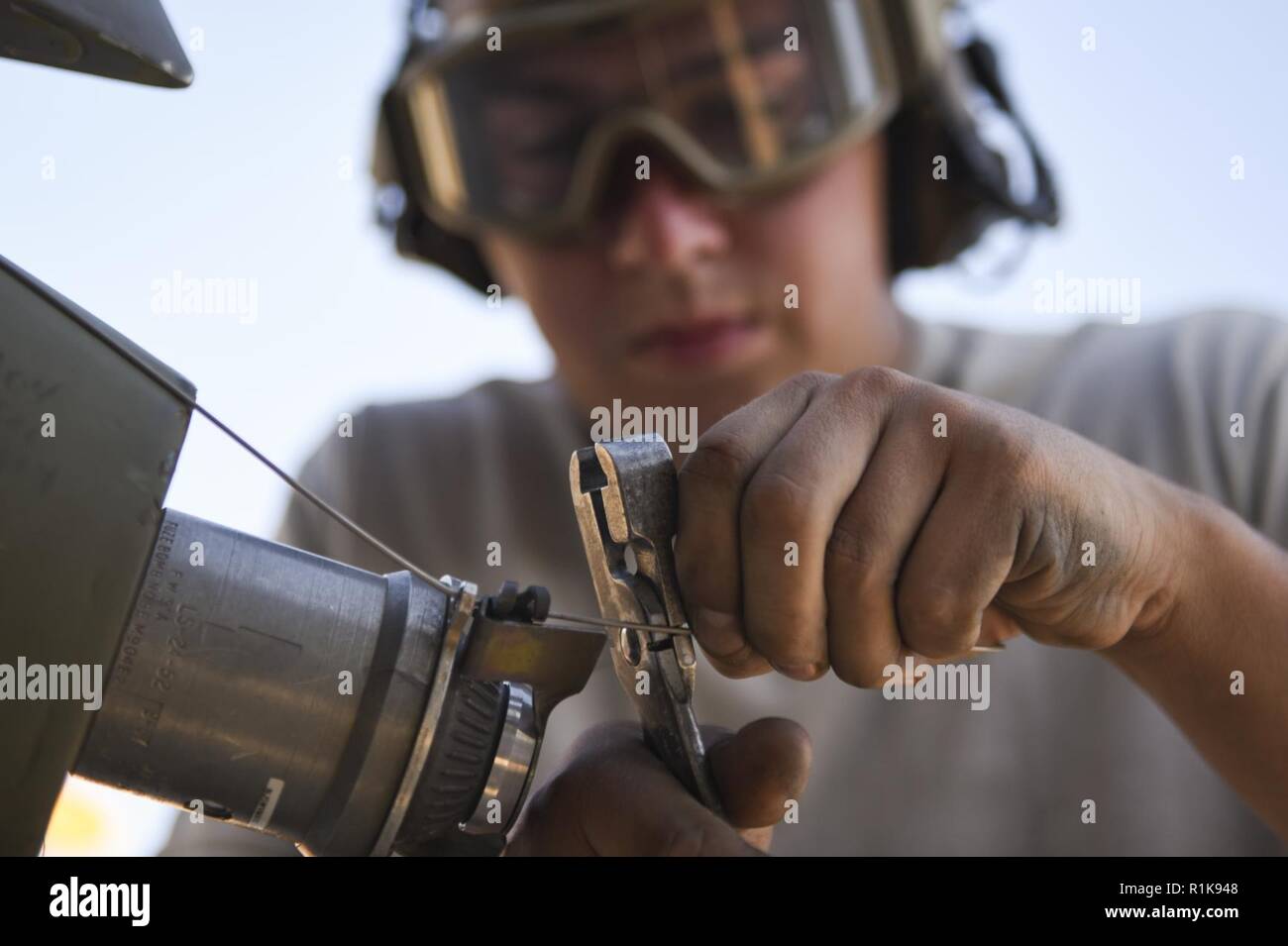 Airman Tasian Collins, 57th Aircraft Maintenance Squadron Tomahawk ...