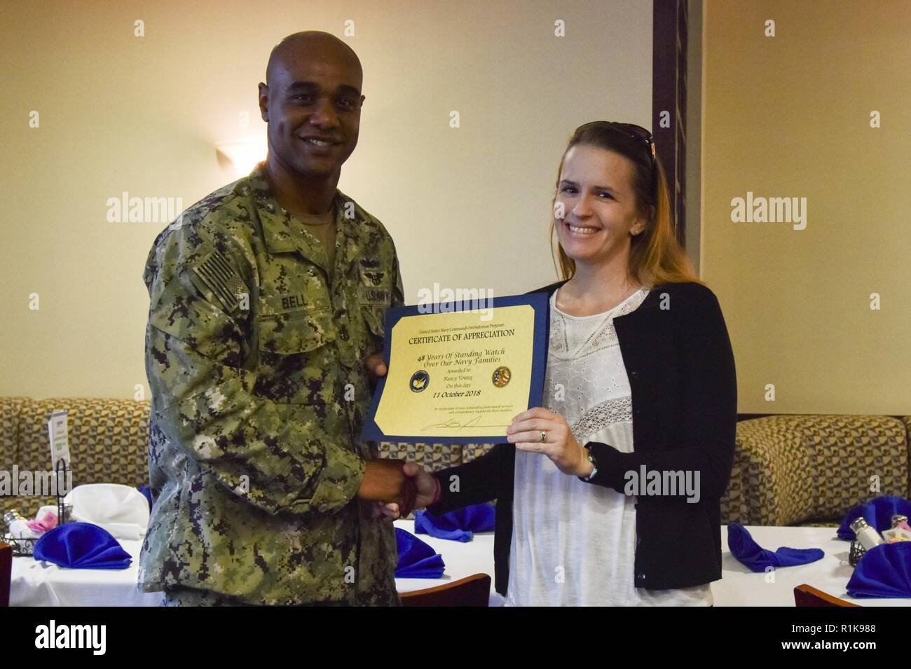 2 MILLINGTON, Tenn. (Oct 11, 2018) Capt. Michael Wathen, commanding ...