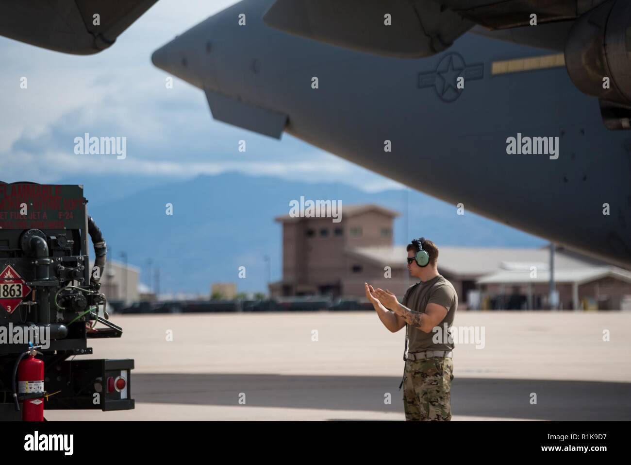 U.S. Air Force Staff Sgt. Dylan Bielser, 860th Aircraft Maintenance ...