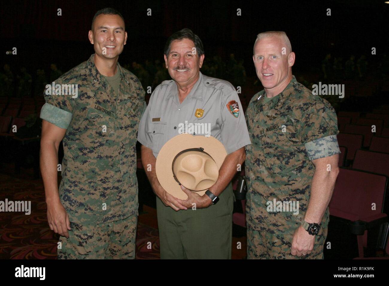 Daniel Martinez, chief historian with the National Park Service, poses ...
