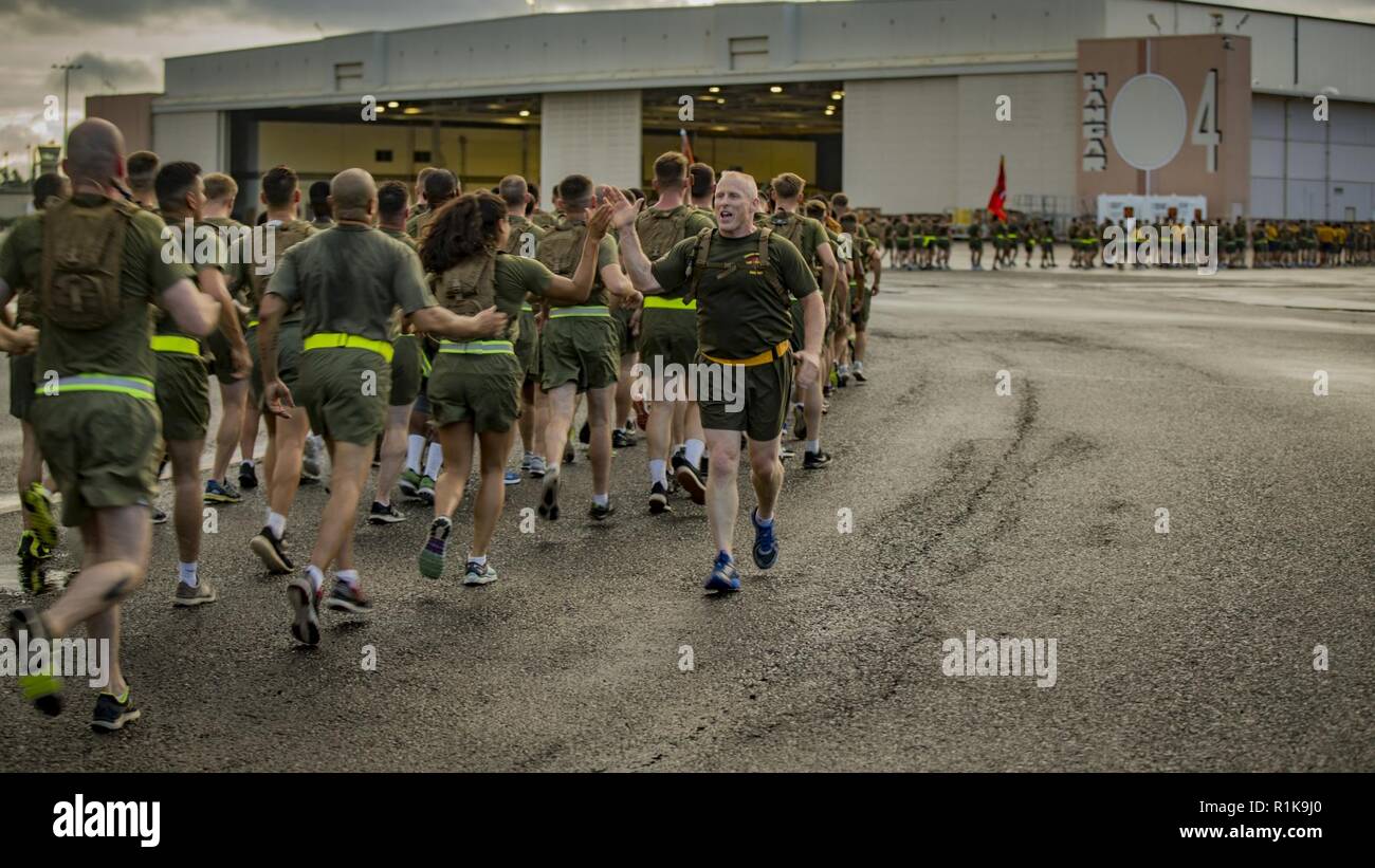 U.S. Marine Corps Maj. Gen. Thomas Weidley, 1st Marine Aircraft Wing ...