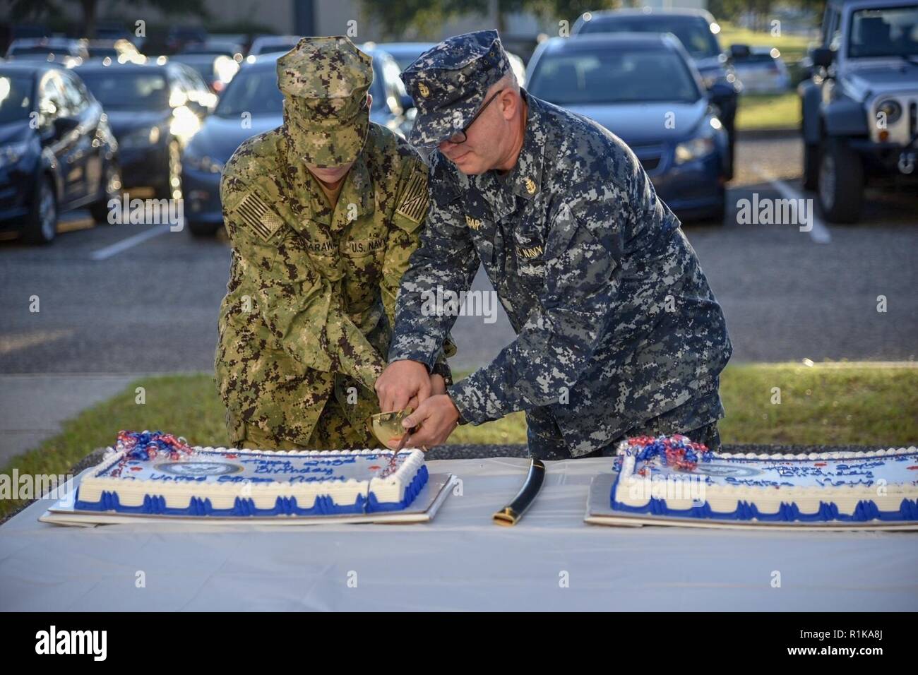 KEESLER AFB, Miss. (Oct. 12, 2018) Aerographer's Mate Airman Geoffrey ...