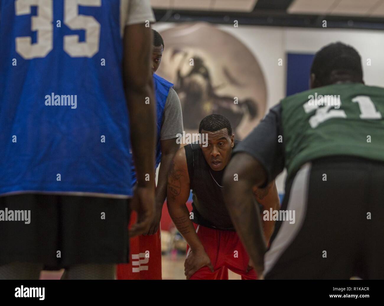 III Corps units participated in a basketball tournament at Abrams Gym ...