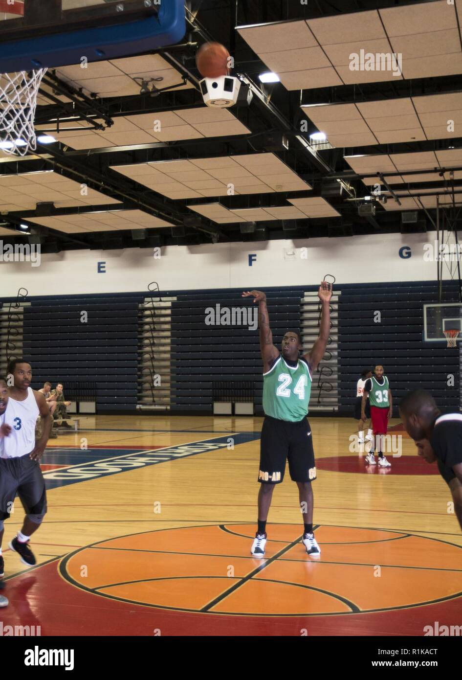 III Corps units participated in a basketball tournament at Abrams Gym ...