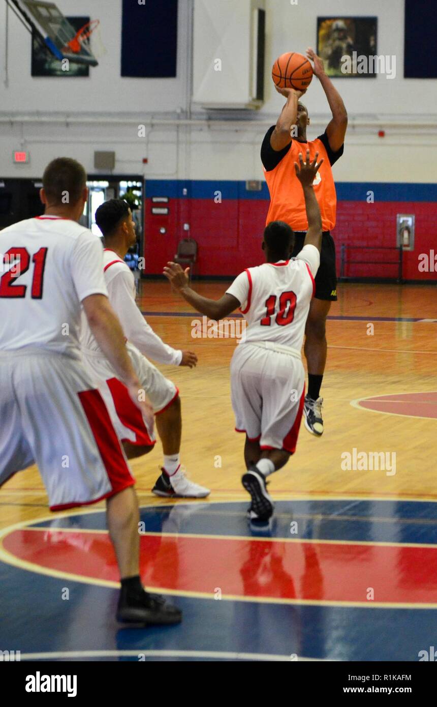 III Corps units participated in a basketball tournament at Abrams ...