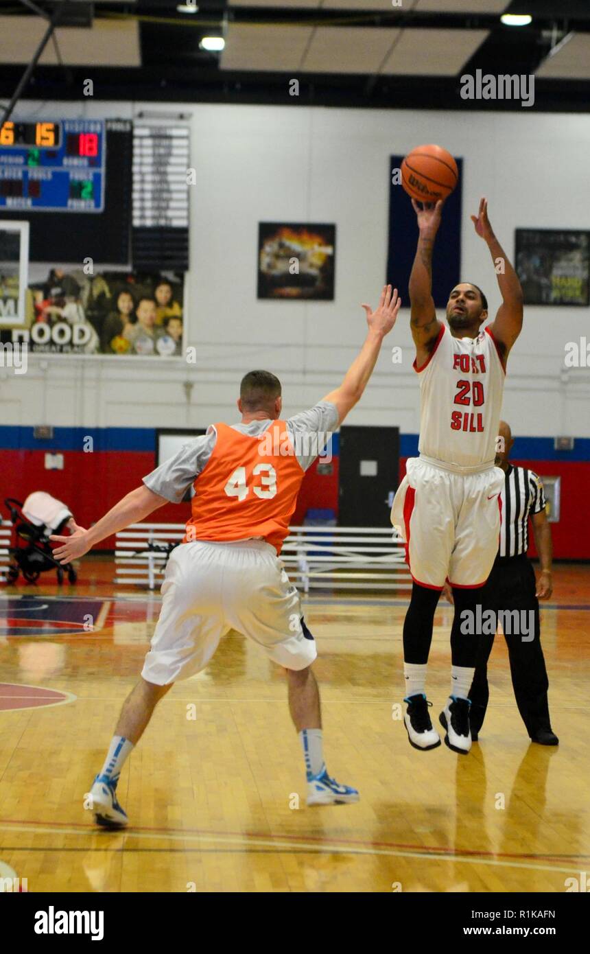III Corps units participated in a basketball tournament at Abrams ...
