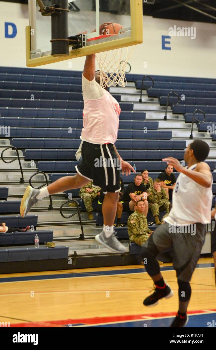 III Corps units participated in a basketball tournament at Abrams ...