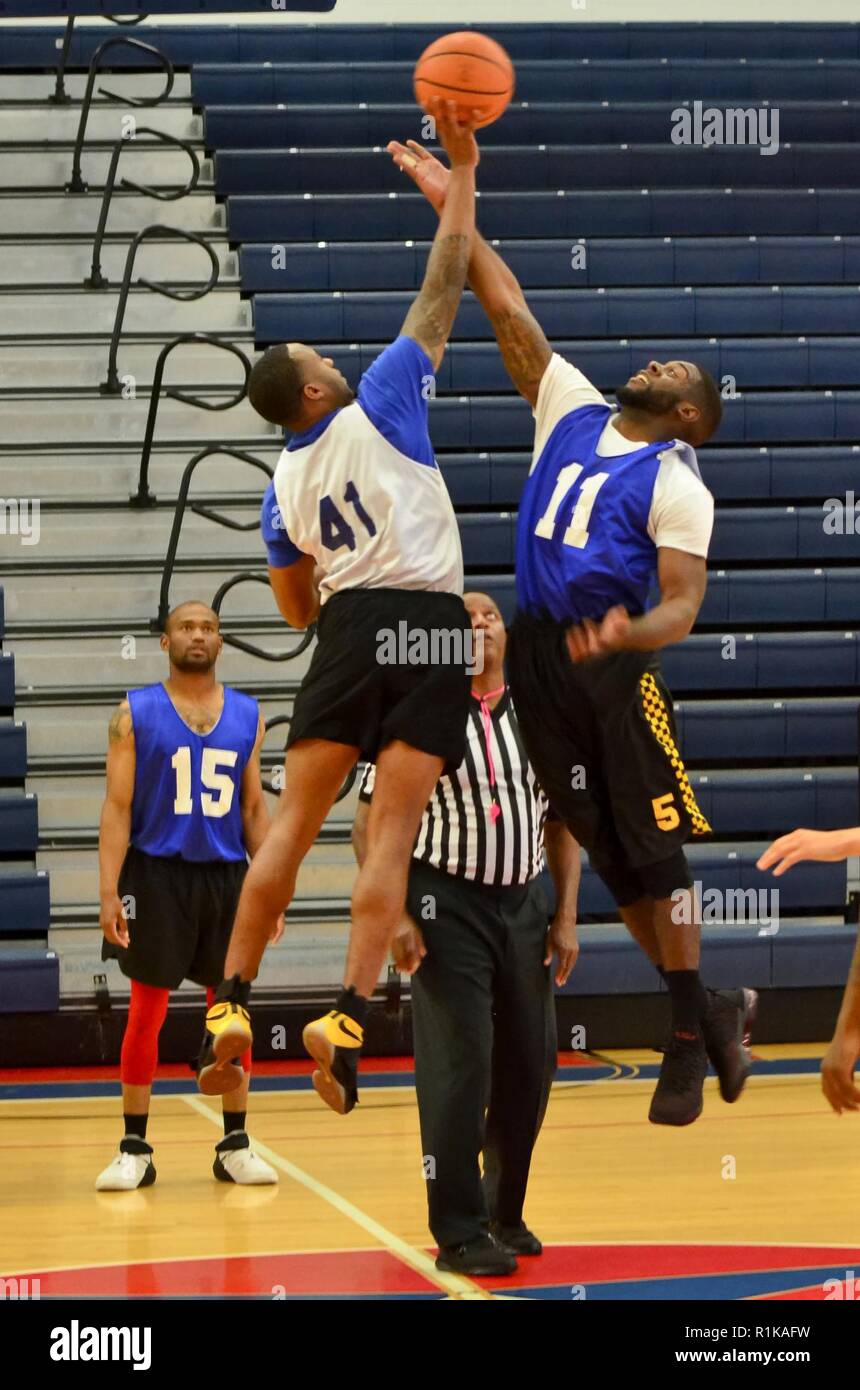 III Corps units participated in a basketball tournament at Abrams ...