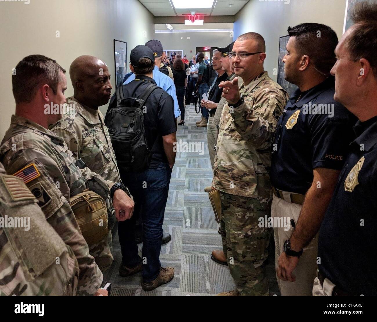 Lt. Col. Julio Acosta, 53rd Infantry Brigade Combat Team Commander ...
