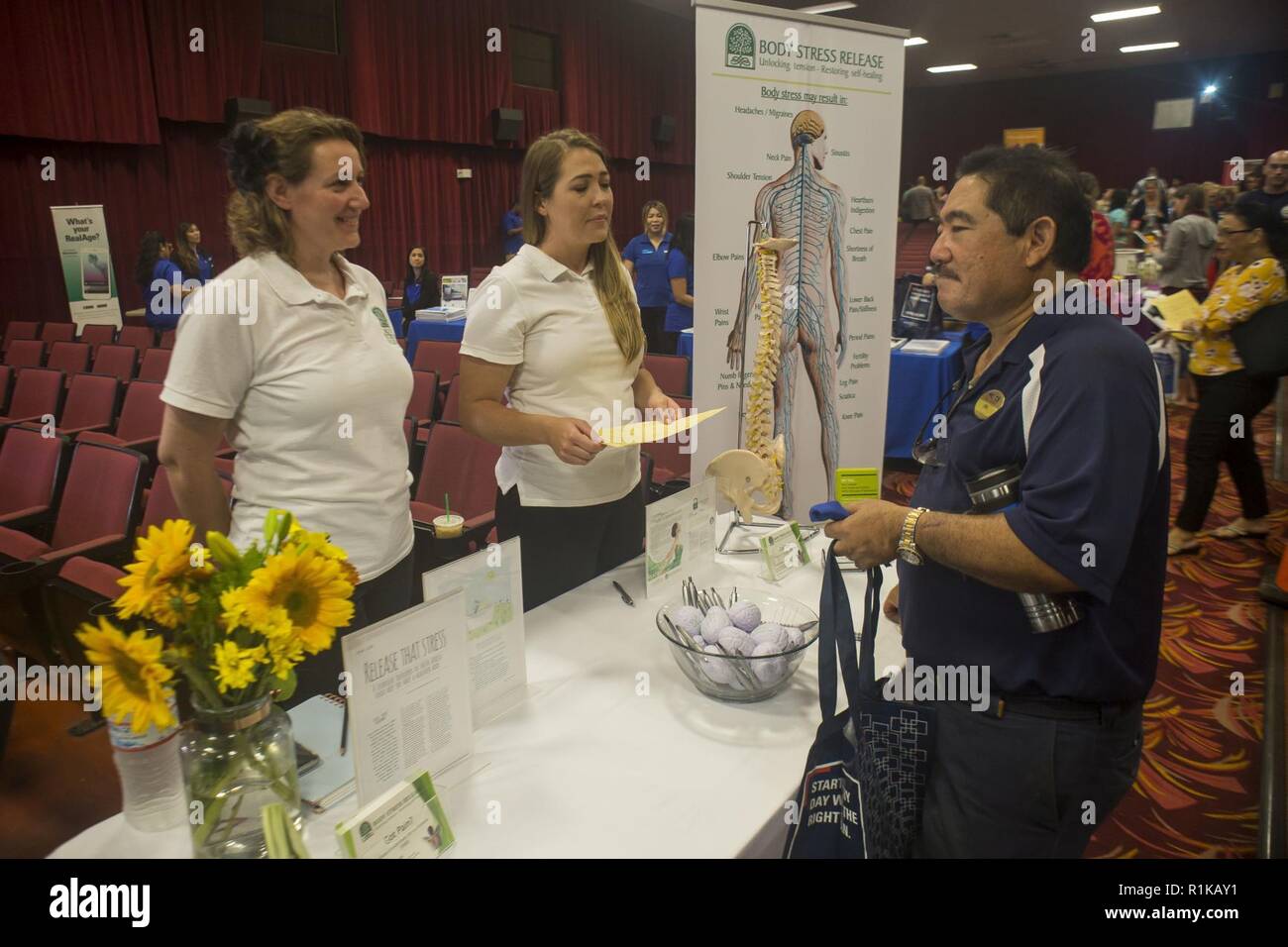 Pascal Kent (middle), a Body Stress Release practitioner, and her ...