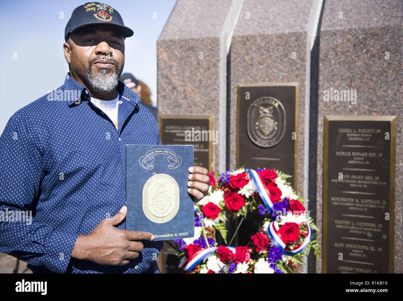 NORFOLK (Oct. 12, 2018) Retired Lt. Elroy Newton poses with his cruise ...