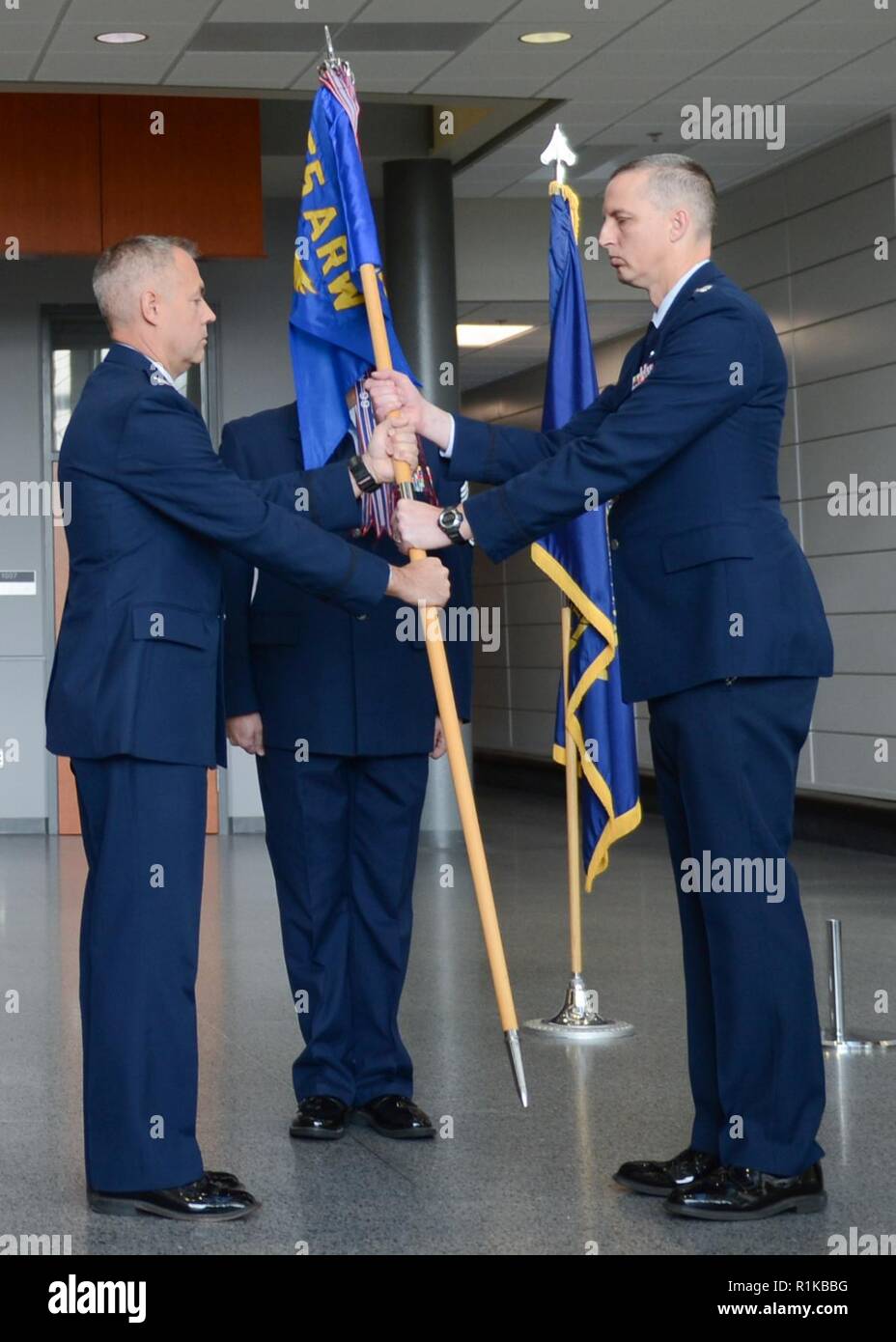 Col. AnnMarie Anthony relinquished command of the 155th Mission Support ...