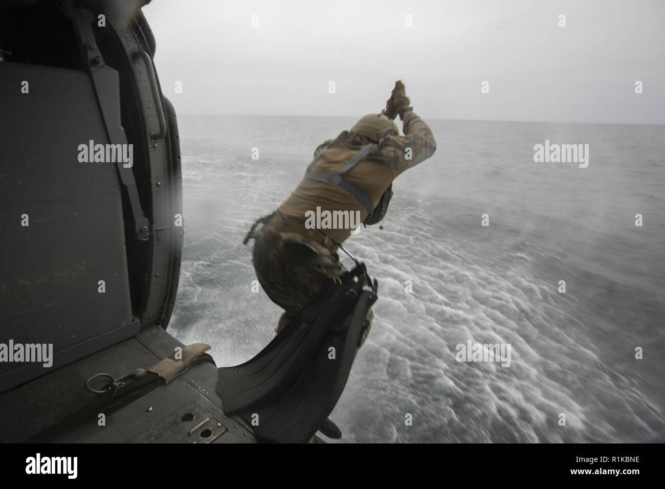 A Marine with the 31st Marine Expeditionary Unit’s Amphibious ...