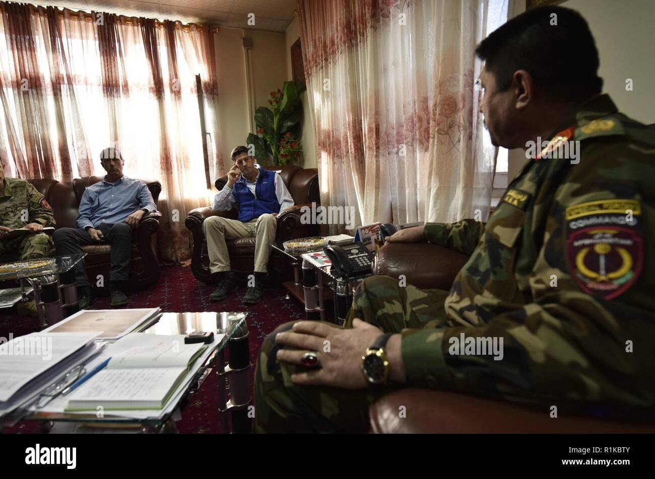 KABUL, Afghanistan -- Lieutenant Gen. Bismillah Waziri, Afghan National ...
