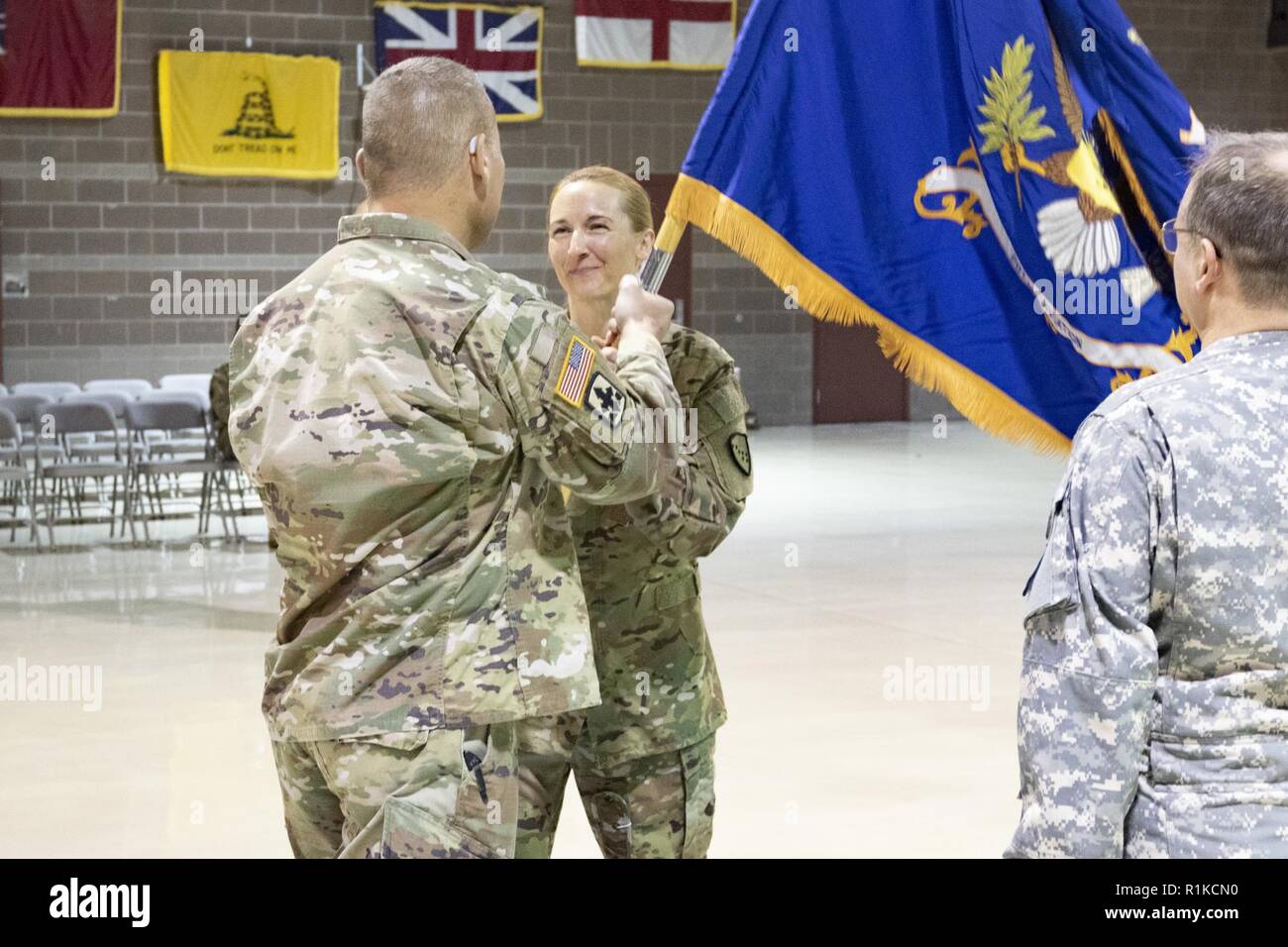 Lt. Col. Michele Edwards assumes command of 1st Battalion, 207th ...