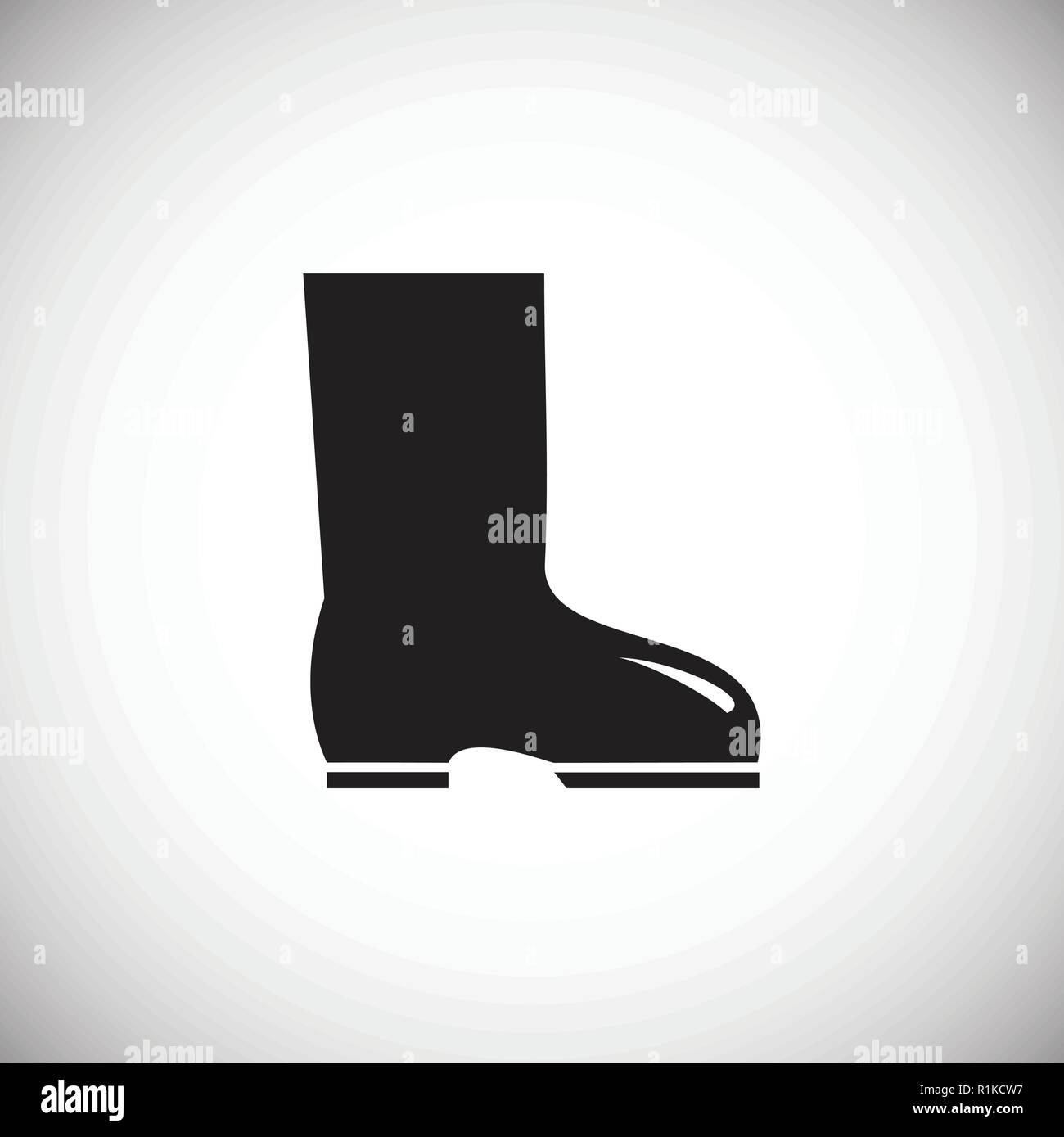 Foot wear protection on white background Stock Vector Image & Art - Alamy