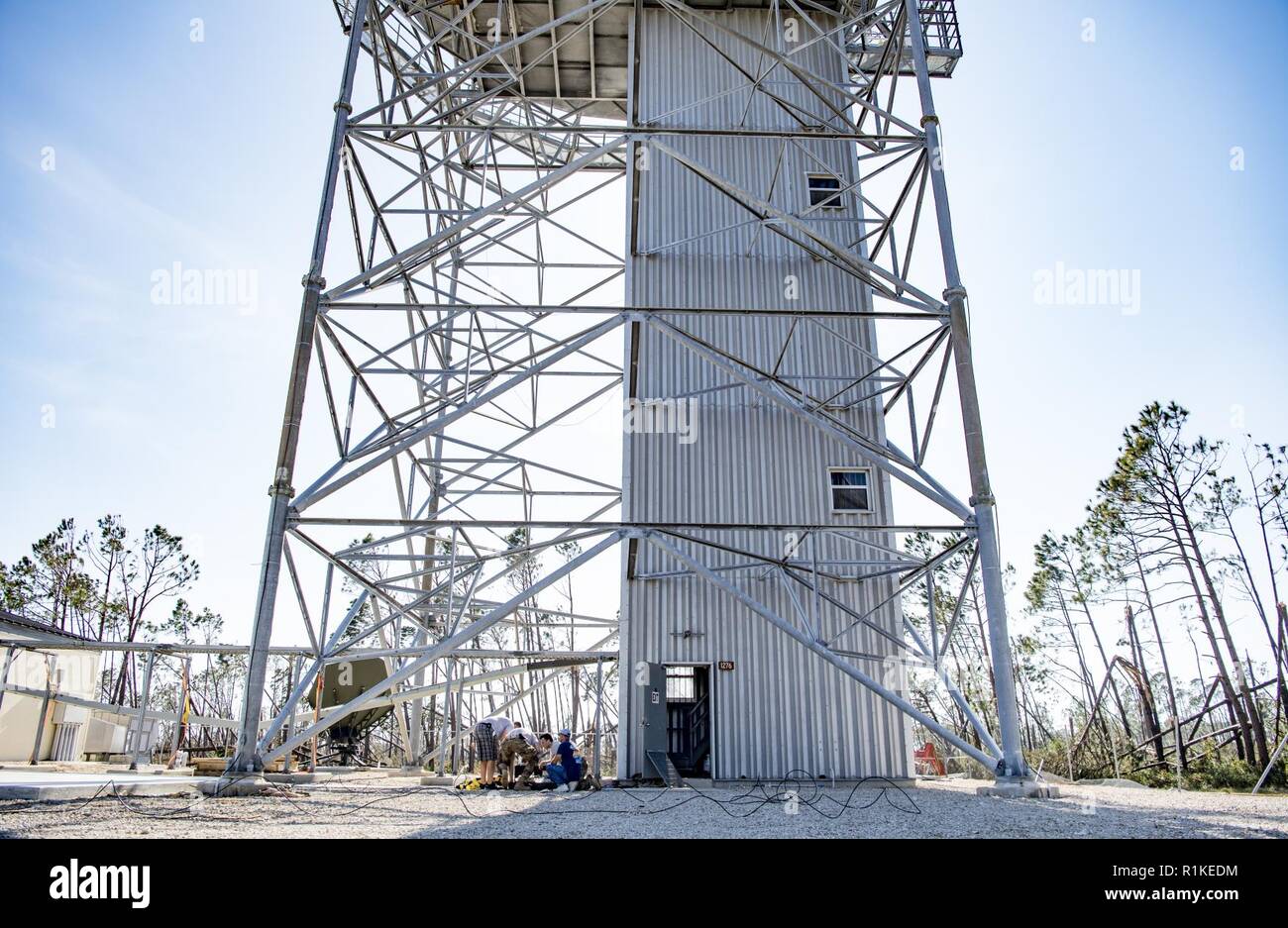 Members of the 5th Combat Communications Squadron, Robins Air Force ...