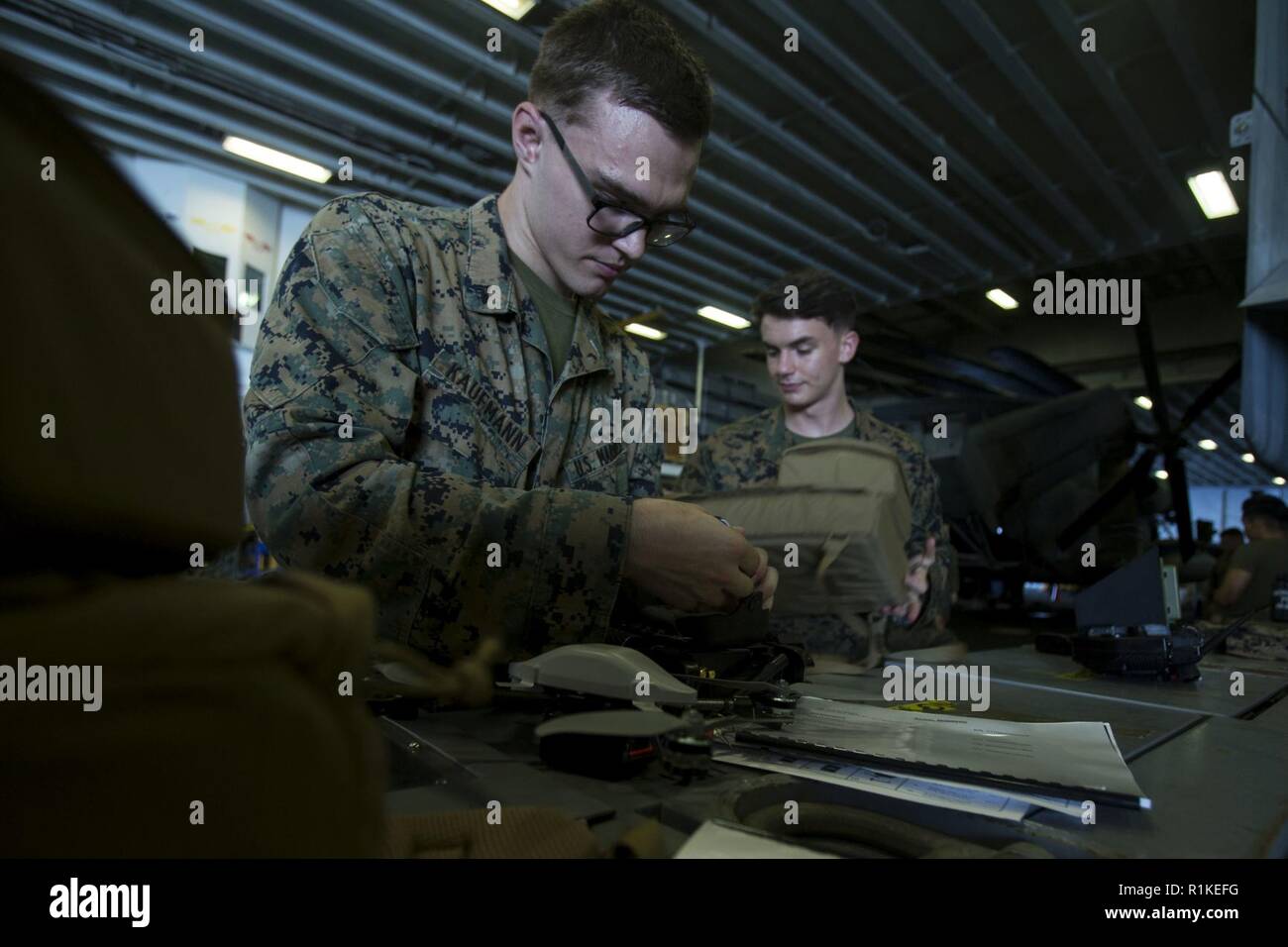 Cpl. William Kaufmann, an intelligence specialist with Battalion ...