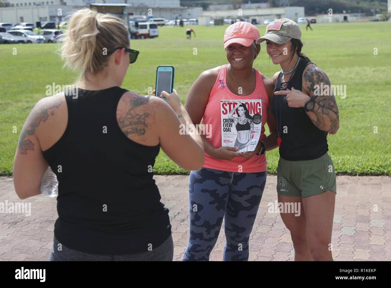 Members of the Camp Foster community participate in the Camp Valor Boot ...