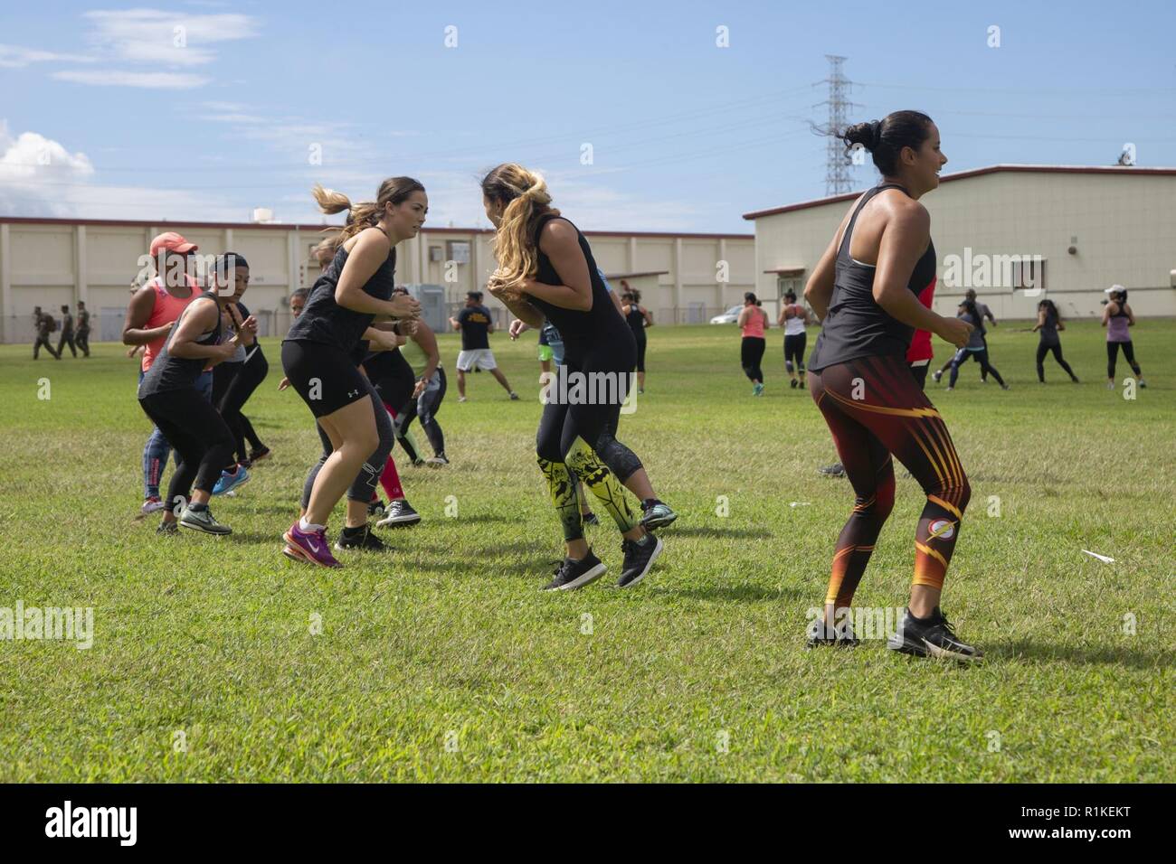 Members of the Camp Foster community participate in the Camp Valor Boot ...