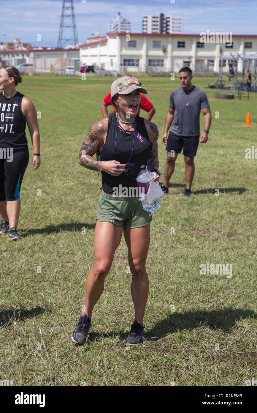 Members of the Camp Foster community participate in the Camp Valor Boot ...