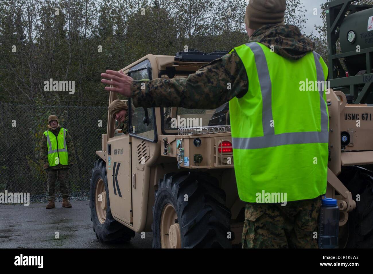 Rough terrain forklift hi-res stock photography and images - Alamy